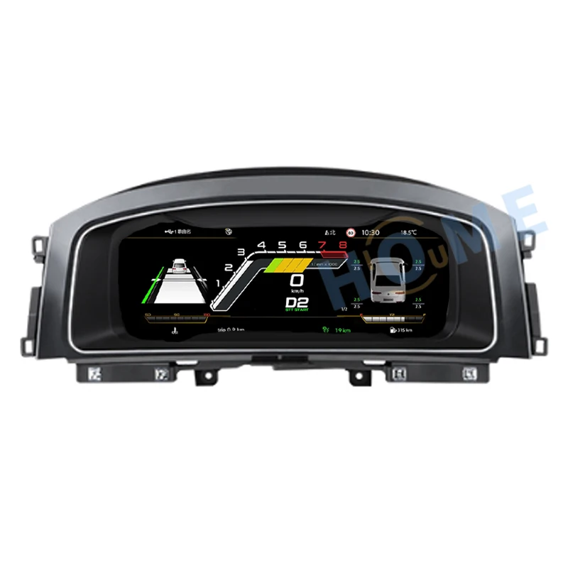 Car Instrument Cluster Speedometer Gauges Dashboard Panel LCD Monitor ...