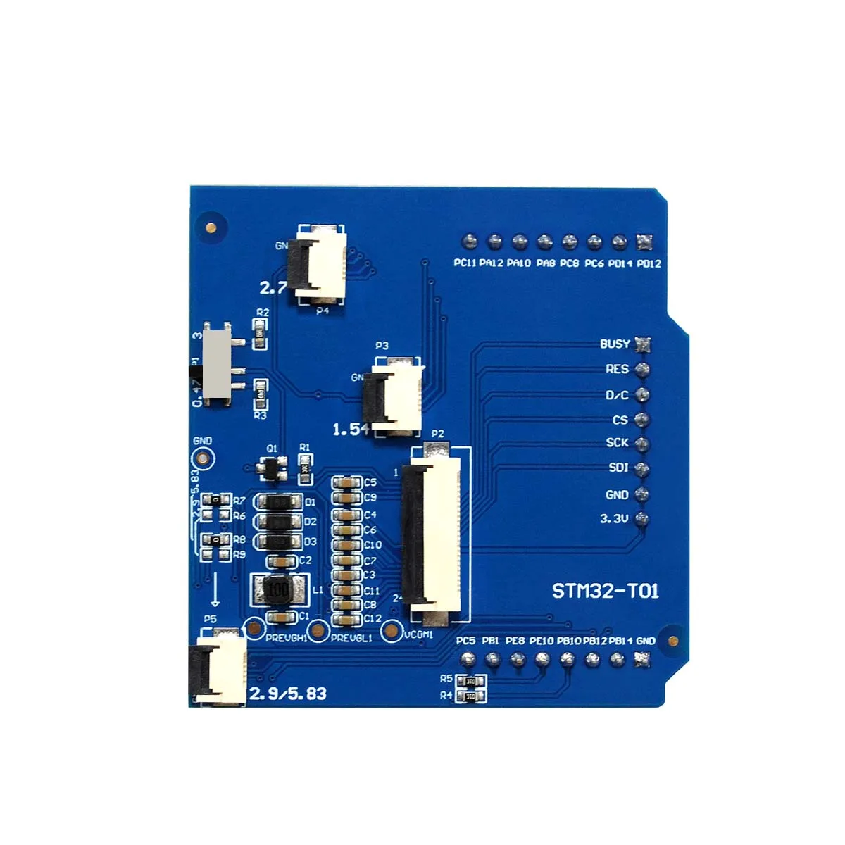 Multifunction E-paper Connection Stm32 Adapter Board For E-ink Touch Screen - Buy E-paper ...