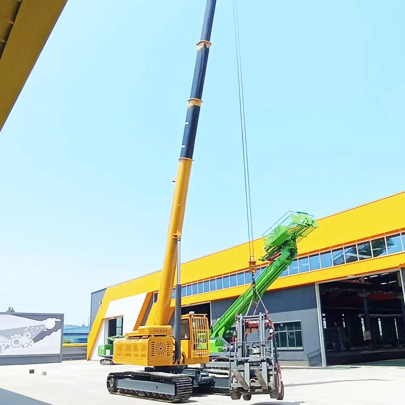Crane Spider Grab Ce Mini Spider Crane Spider Small Crawler Crane - Buy ...