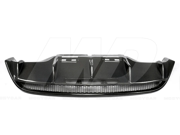 Modycar Style Carbon Fiber Rear Diffuser For 2008-2015 Audi R8 V10 ...