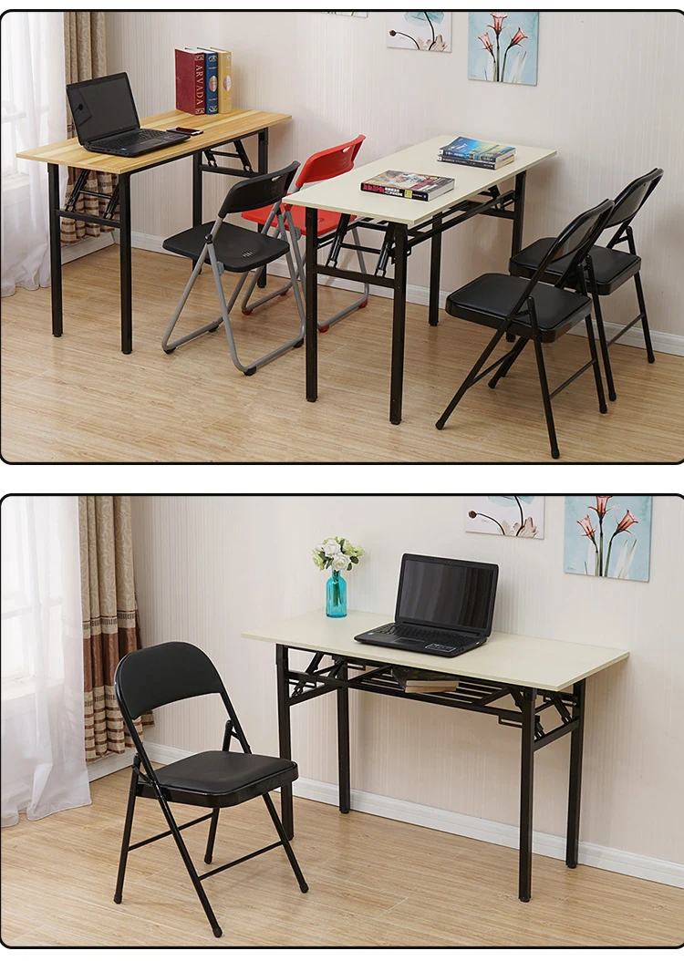 Classical Rectangle Table Metal Wood Banquet Folding Table Legs For ...