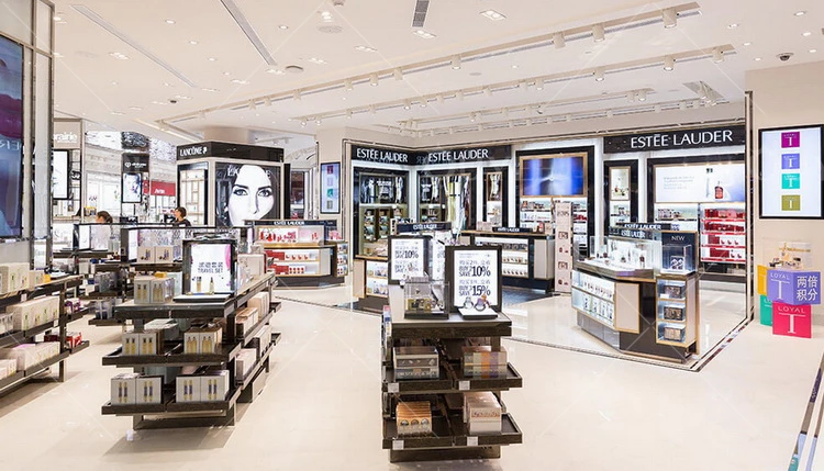 Luxury Perfume Display Kiosk Design Custom Fragrance Retail Booth ...