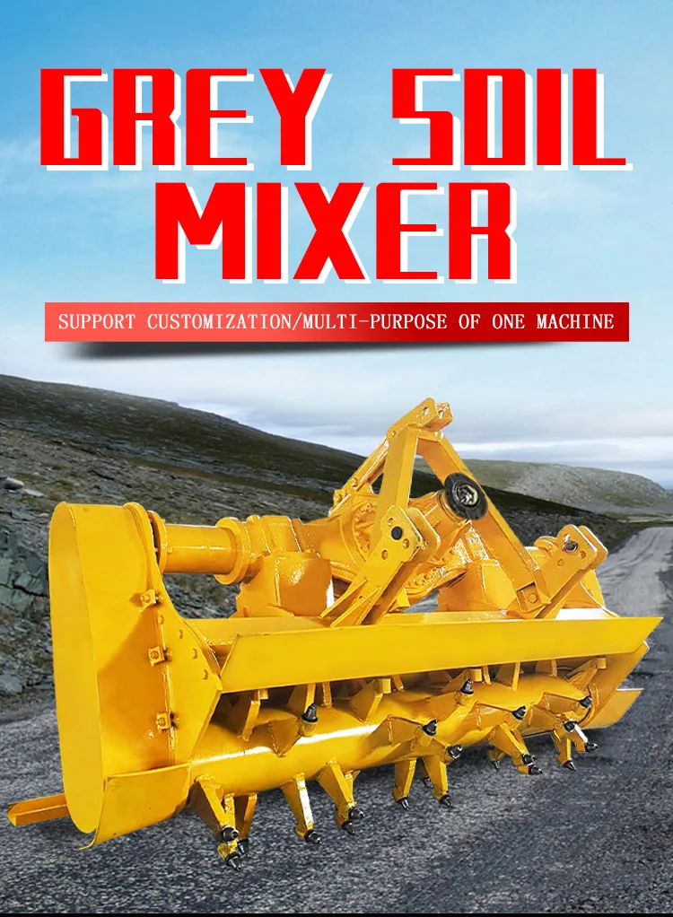 Enlarged Box Panax Notoginseng Ash-soil Mixer Double-row Chain Ash-soil ...