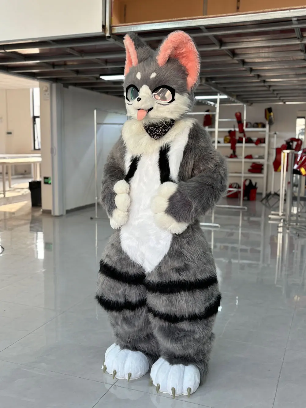 Plush Fursuit Kig Furry Costume - Perfect for Cosplay