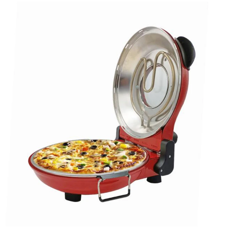 1200w 12inch Home Countertop Pizza Stone Oven Table Mini Small Pizza ...