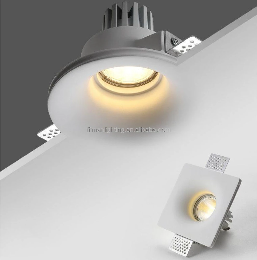 Modern Super Bright LED Gypsum Lights for Living Room