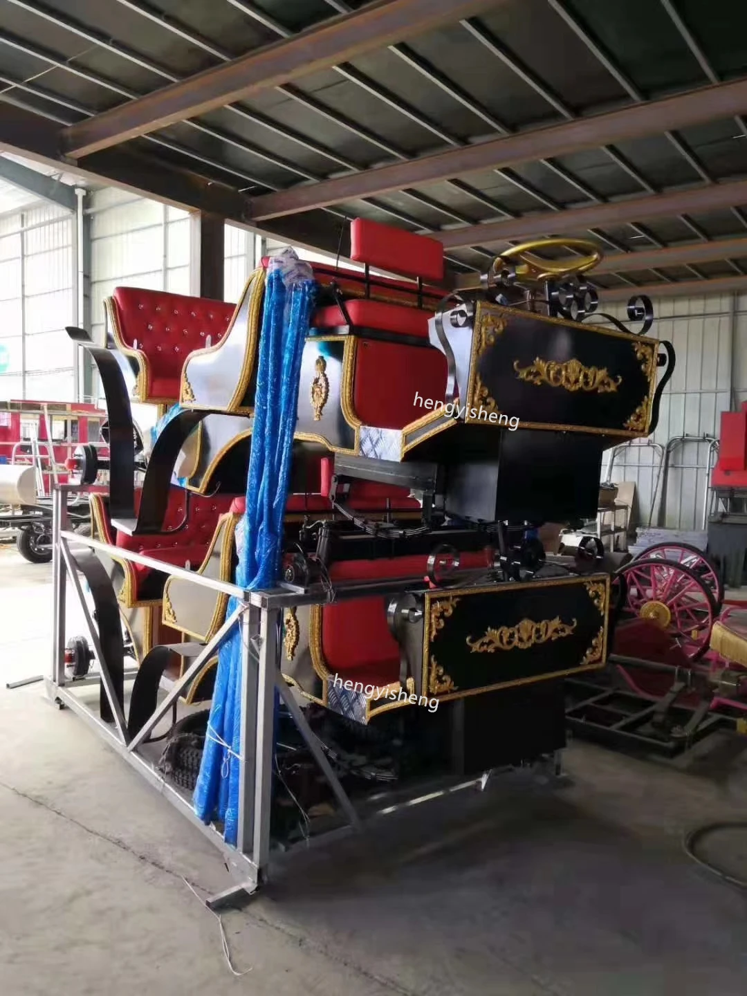 Royal Princess Cinderella Buggy/white Wedding Cinderella Horse Carriage ...