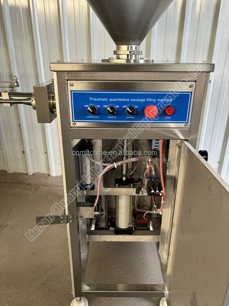 Hydraulic Sausage Stuffer Chicken Sausage Stuffing Machines Pneumatic ...