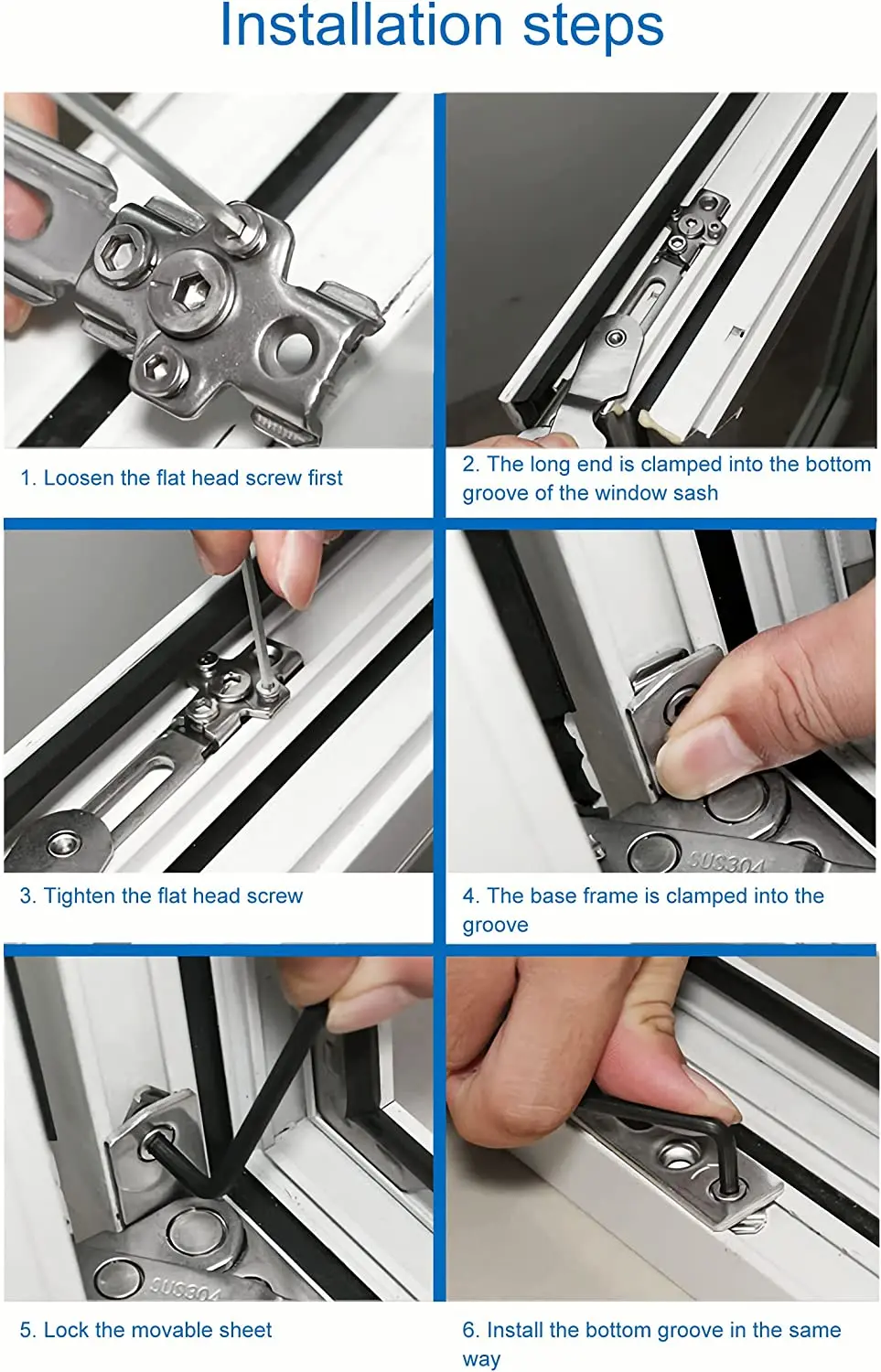 Factory Window Concealed Hinges Friction Stay European C Groove ...