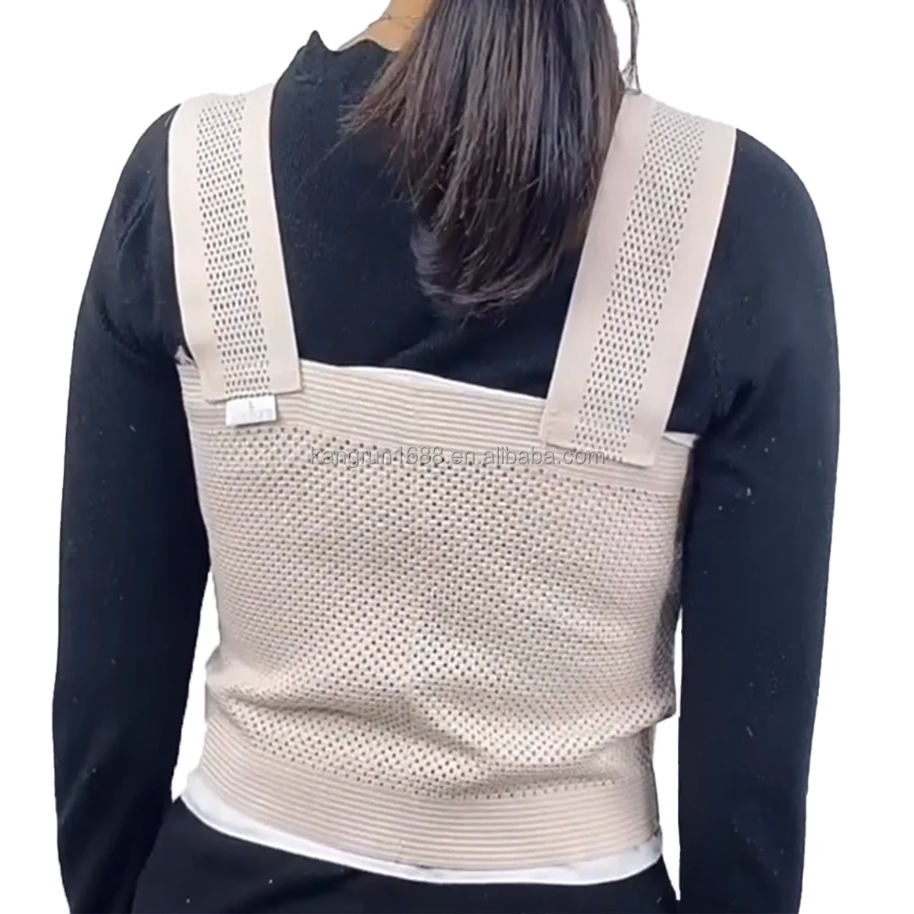 Female Surgical Rib Strap Chest Binder For Broken Injured Ribs Elastic ...
