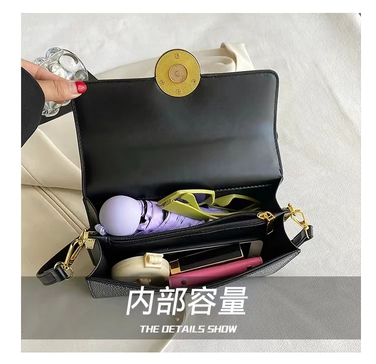 Small square alligator Patent Leather Shoulder Bag| Alibaba.com