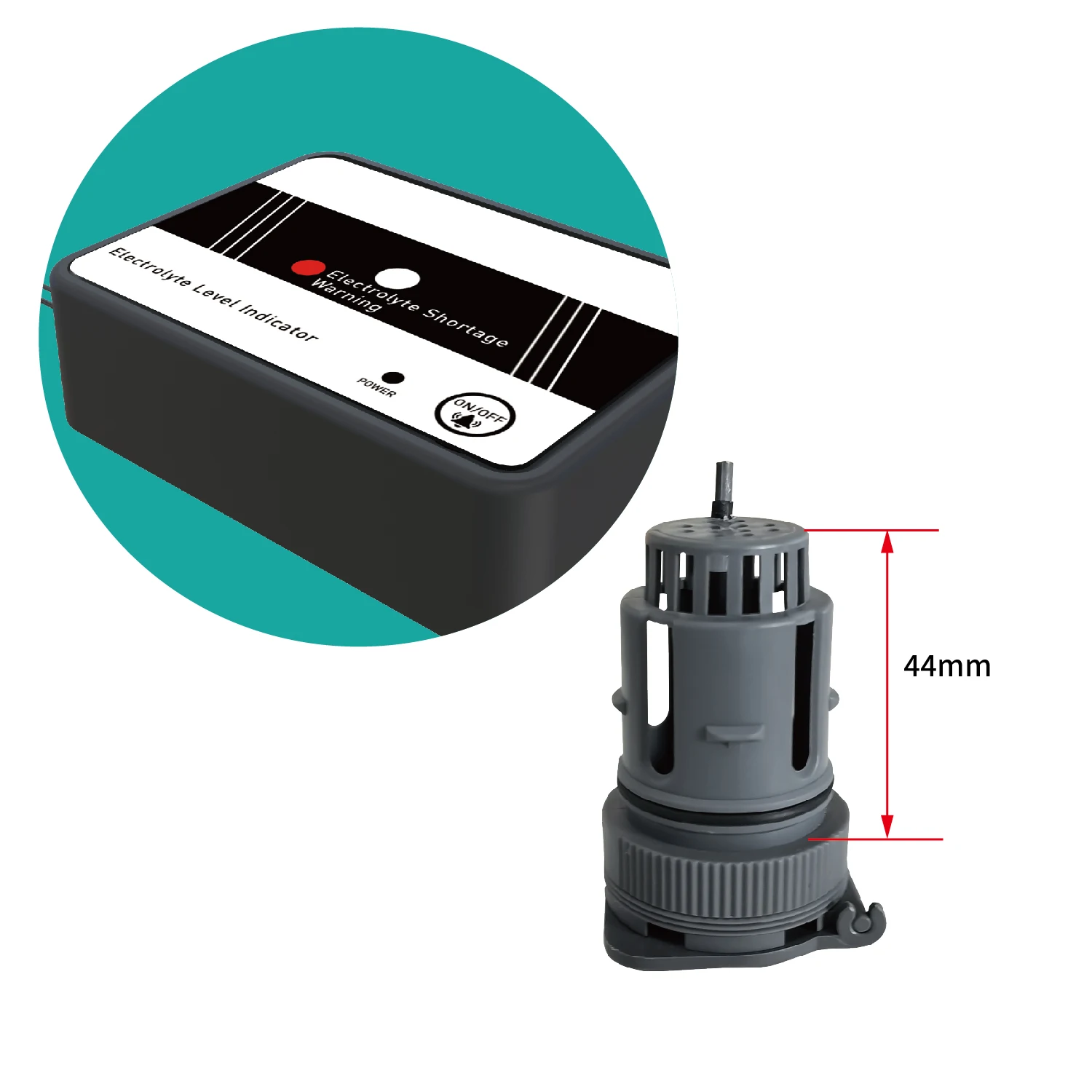 LHNY Battery Water Level Indicator - Prevent Shortages