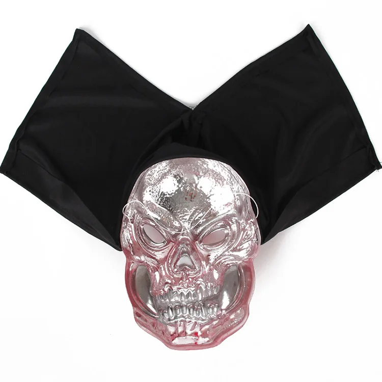 Custom Scary PVC Plastic Ghost Zombie Adult Face Mask Festivals ...