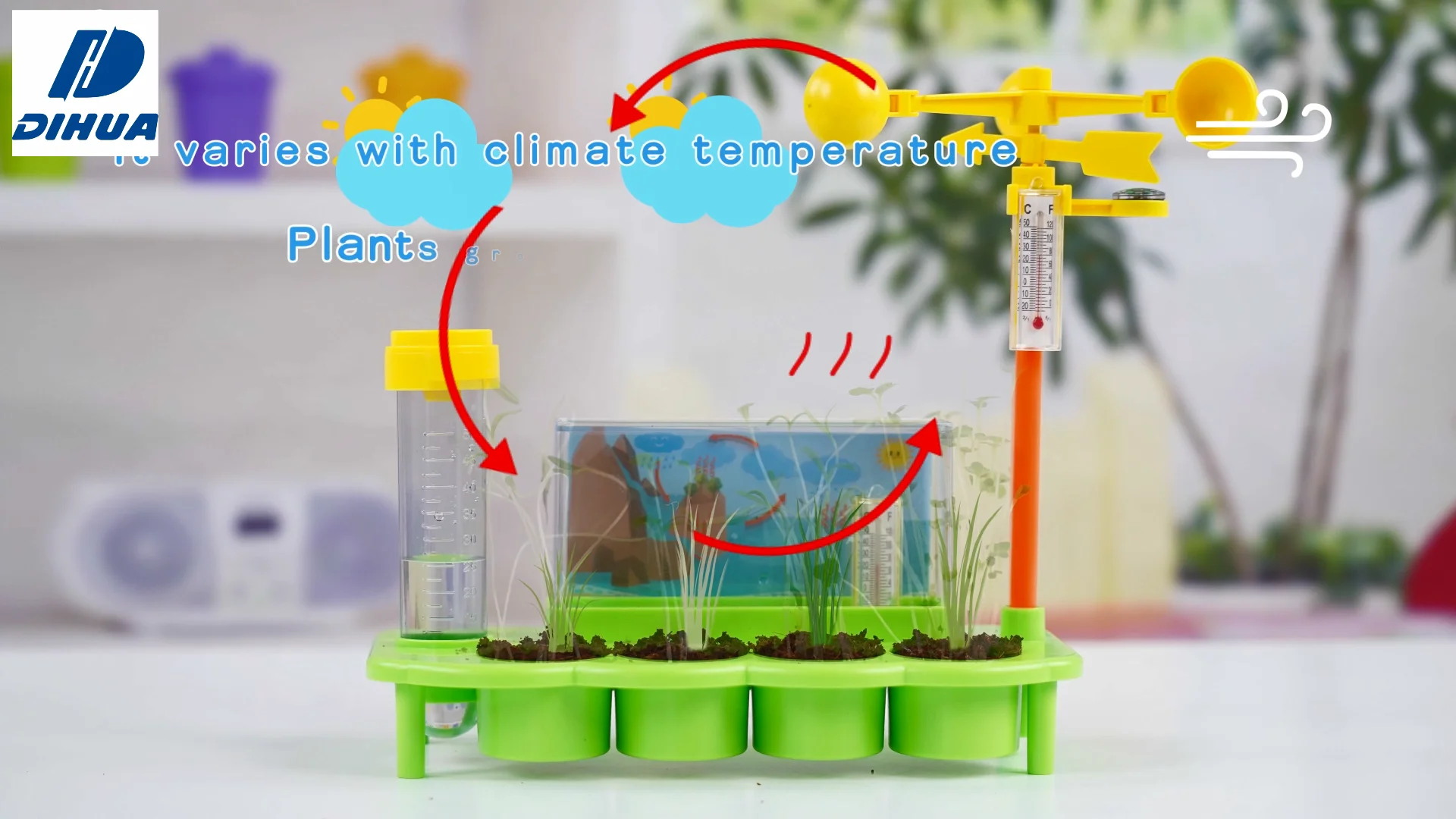 Stem Kids Science Experiment Lab Kit Scientific Ecological Weather ...