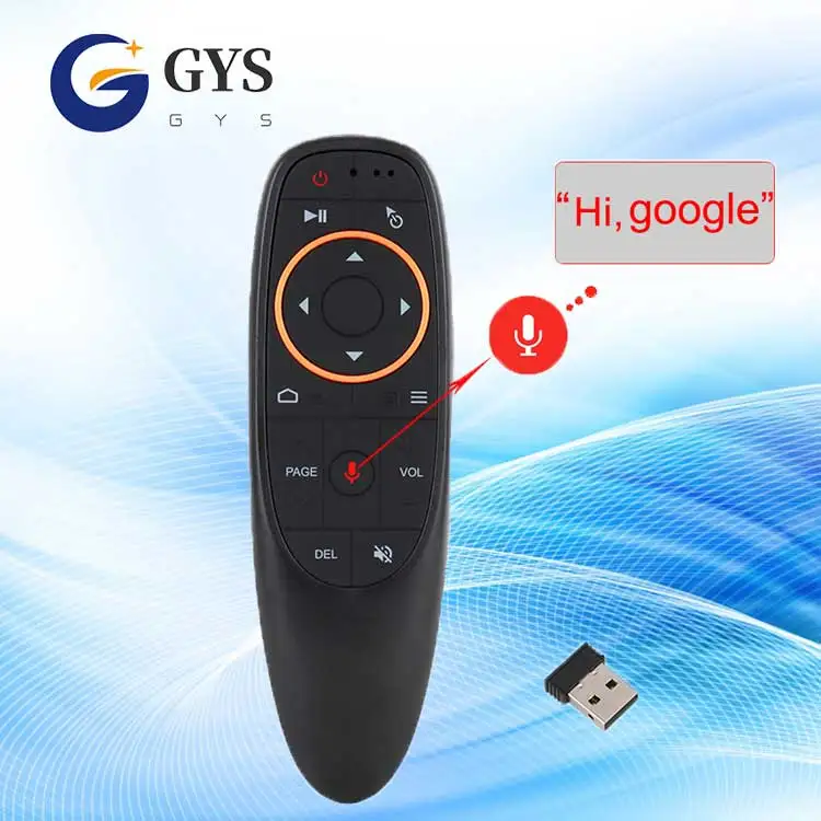 G10 Remote Control Voice Wireless 2.4g Fly Air Mouse - Buy Voice Remote ...