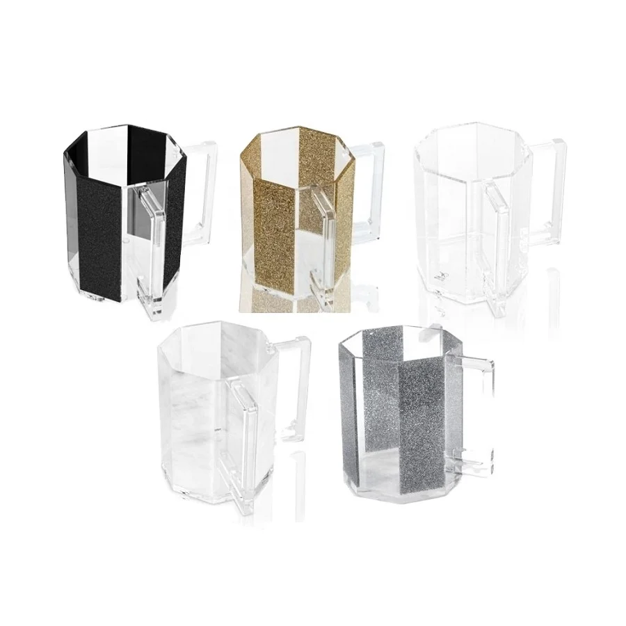 Custom Plastic Purim Judaica Passover Lucite Wash Cup