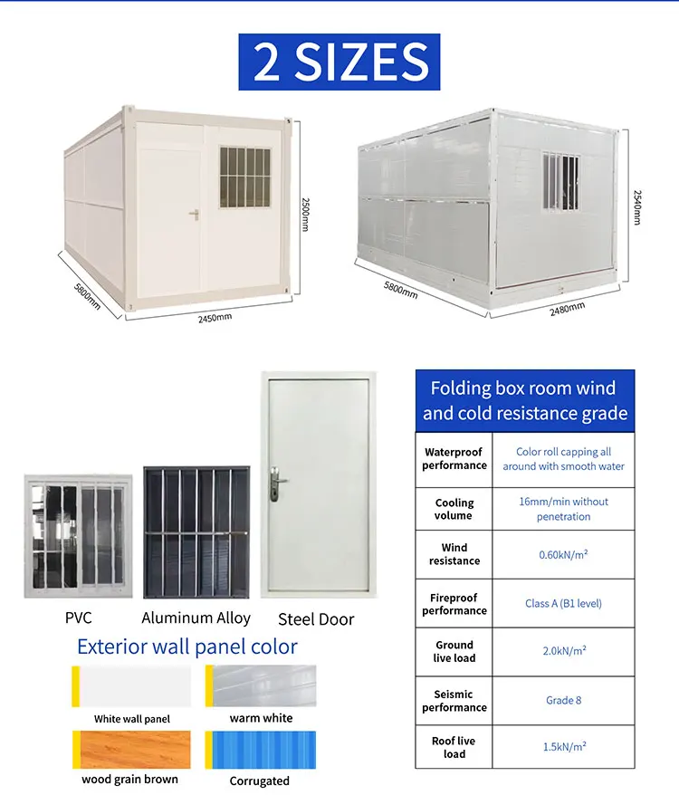 Folding Fold Out Storage Container House 1 Bedroom - Buy Folding ...