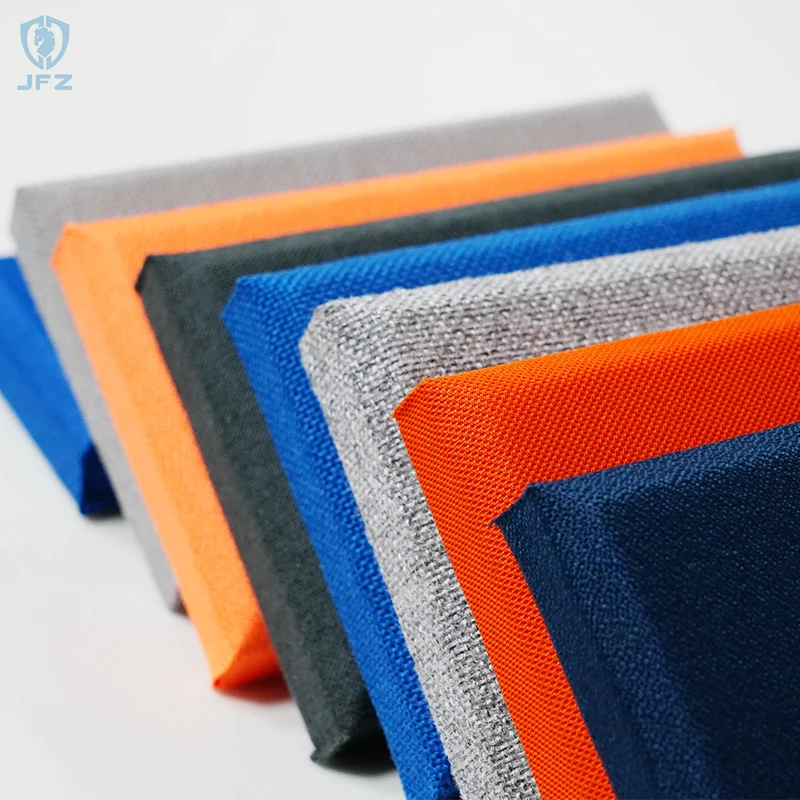 Easy To Decorate Acoustic Wall Panels Soundproofing Material Fiber ...