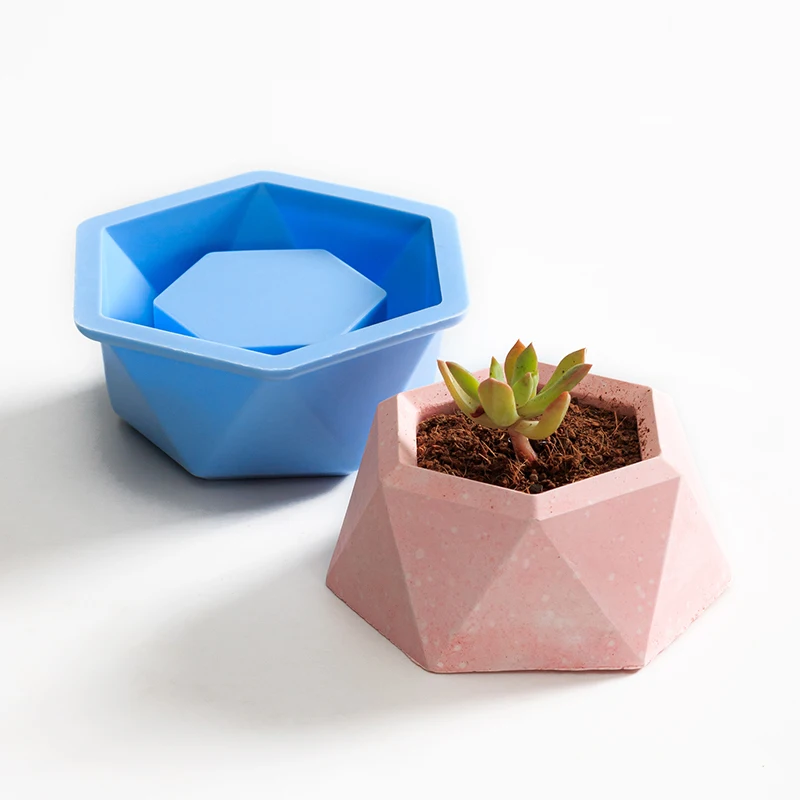 Oem Diy Pen Holder Molds For Fleshy Flower Pot Silicone Succulent ...