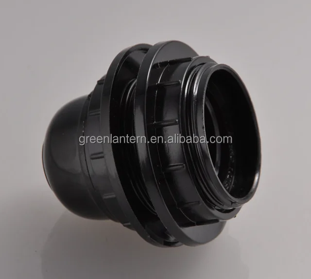 Bakelite Light Bulb Socket Electrical Black Plastic Lamp Holder E14 E27 ...