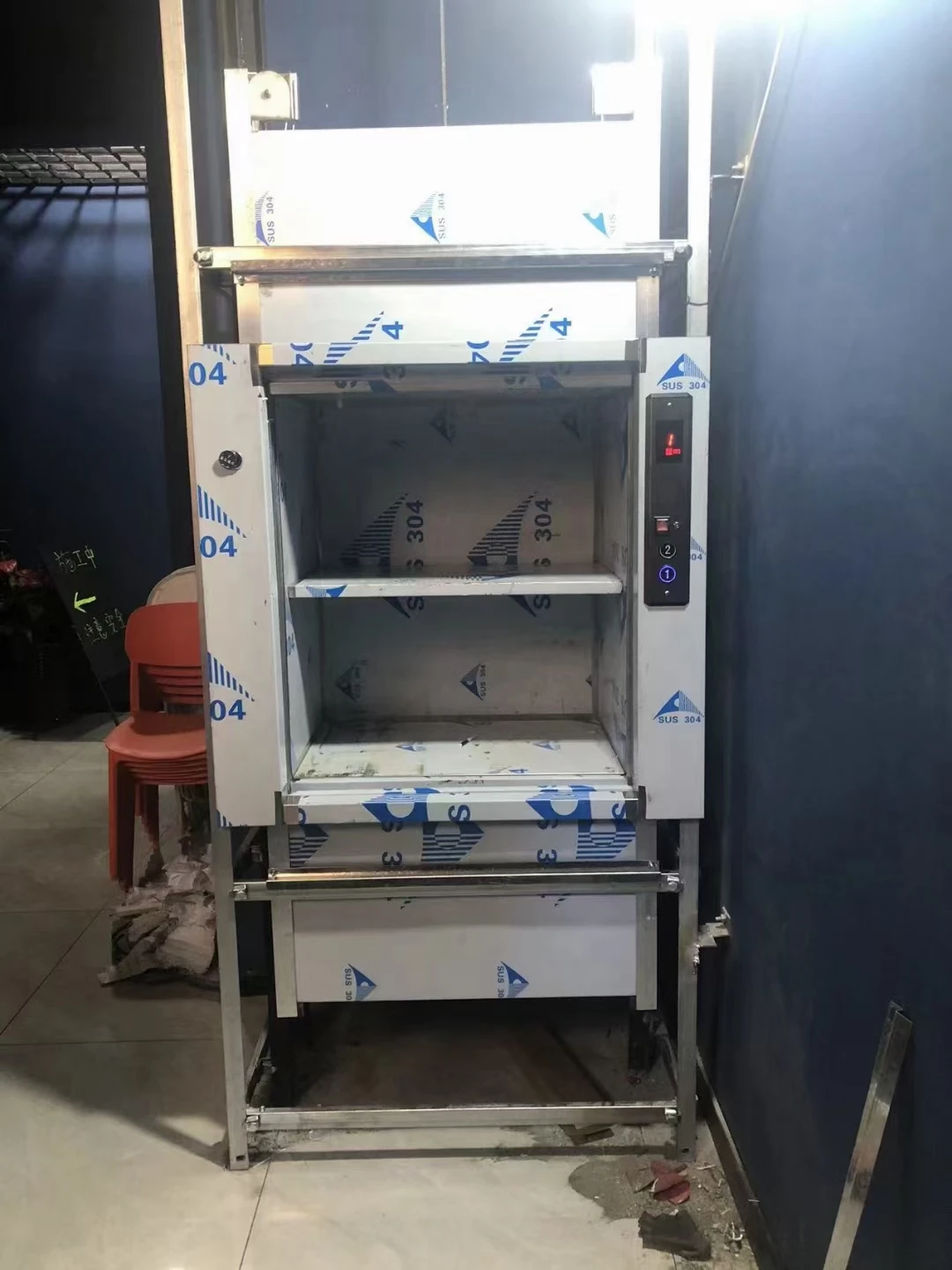 2 Floors Restaurant Dumbwaiter Food Elevators for Sale