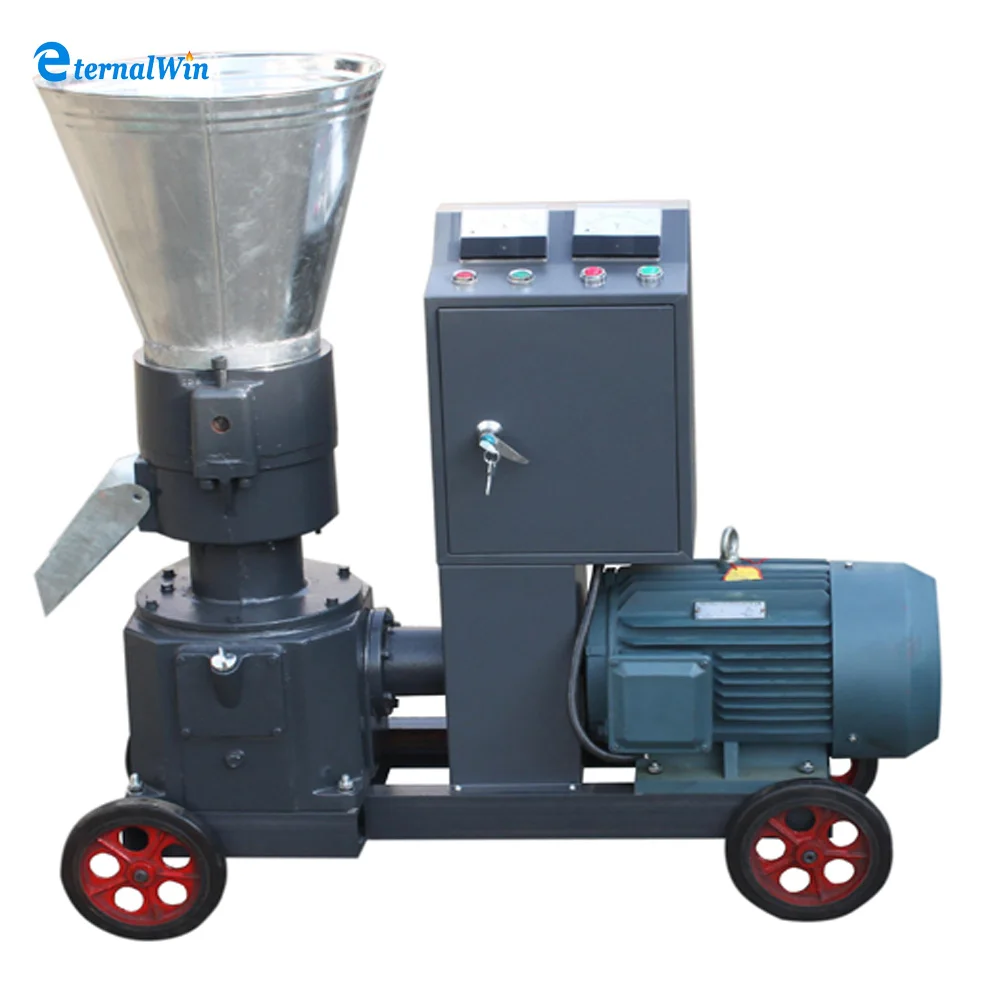 1 T/H Granular Organic Fertiliser Pellet Mill for Animal Chicken Manure ...