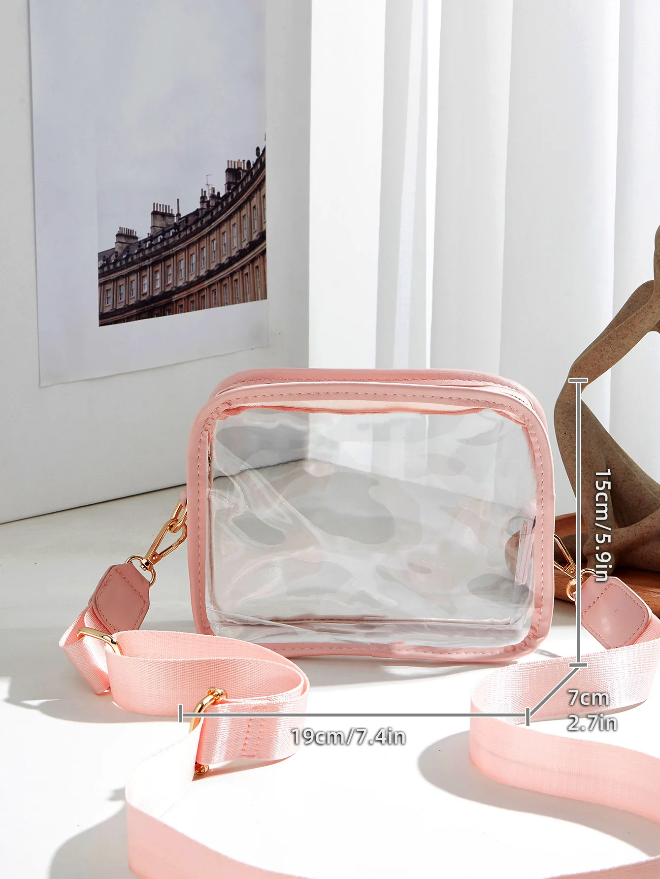 Custom Logo PVC Camera Sling Bag - Waterproof & Stylish