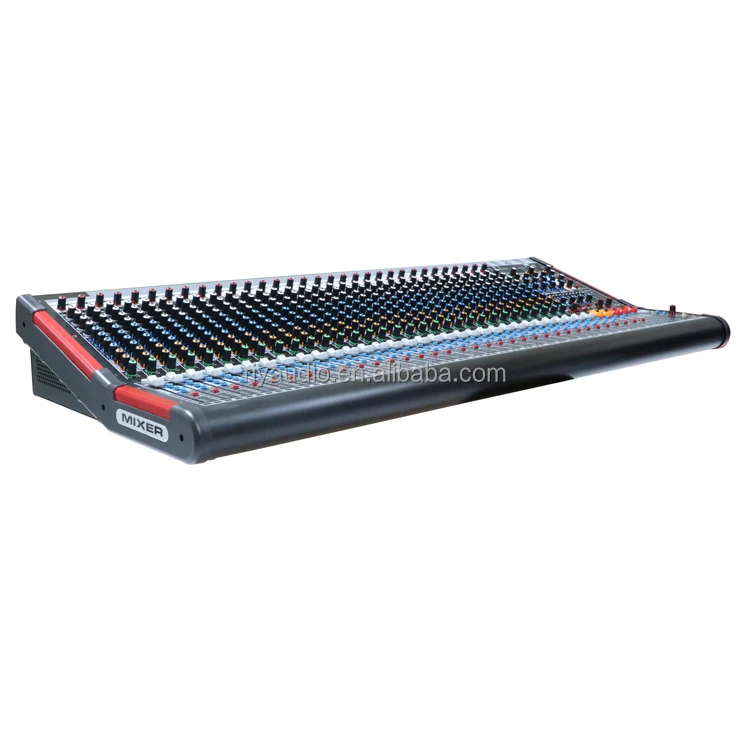 KS32 32 Channel Professional Audio Mixer with 48V Phantom Power – Ideal ...