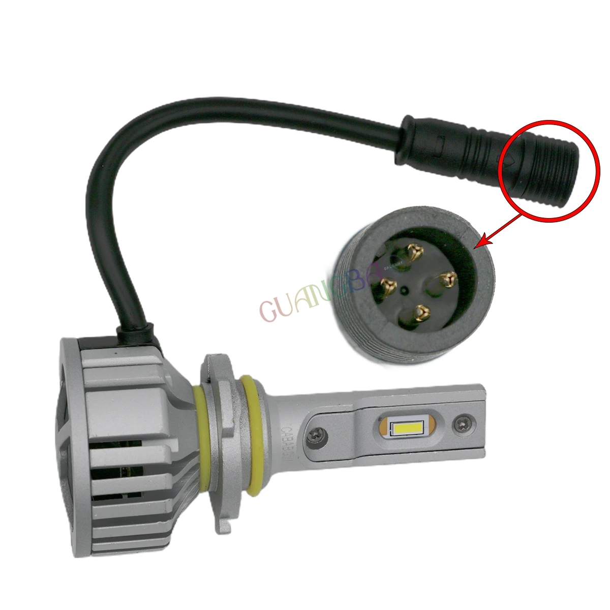 Saic Motor Original Automobile Hb3 9005 Led Headlight Headlamp Bulb Mg Parts Roewe Mg Zs Hs 5 6 ...
