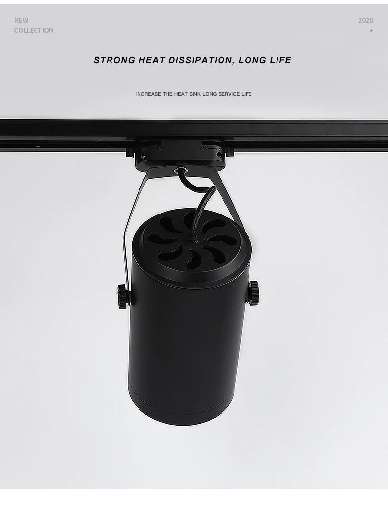 Led Rgb Colorful Remote Control 18w Track Light Lamp Aluminum Spot ...