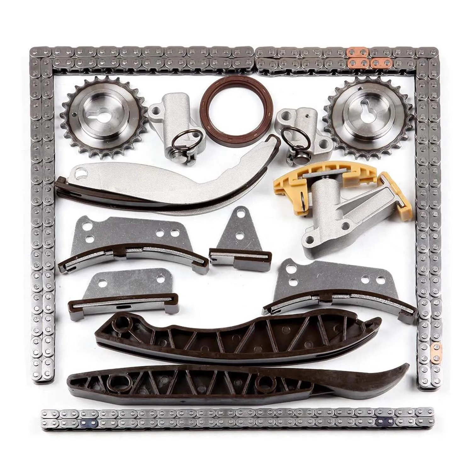 24351-4A020 24361-4A020 15Pcs Timing Chain Kit Hot sale For Hyundai ...