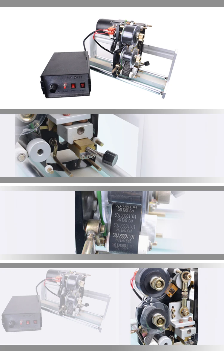 Ribbon Printer Machine Print 1-4 Lines HP241 Type Automatic Label Date Printer| Alibaba.com