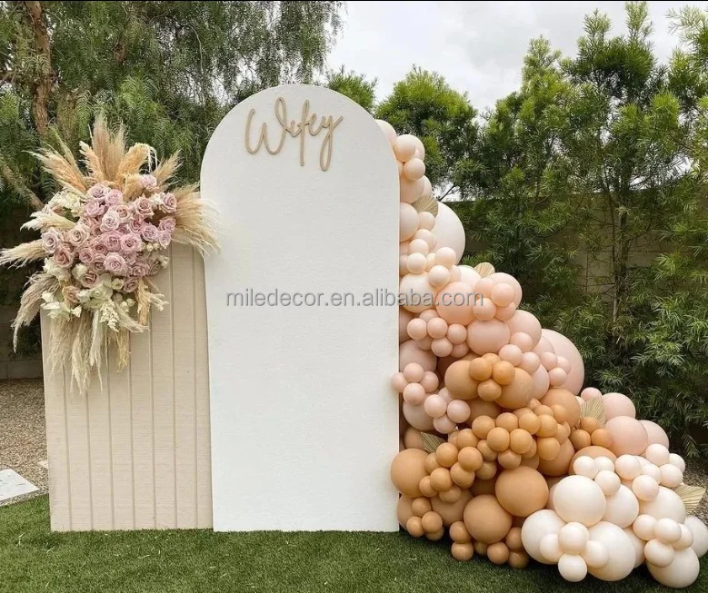 Acrylic Wedding Backdrop Stand - Elegant Event Display
