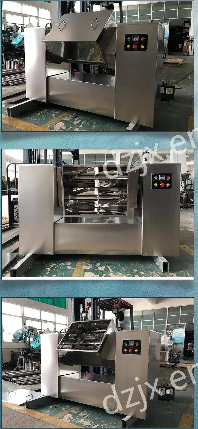 DZJX Z Arm Mixer Blender Mixing Machine Stainless Steel Ch Horizontal ...