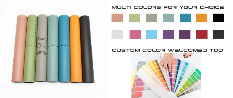 Ecoofit Yoga Mats - Natural Rubber, Anti-Slip, and Durable