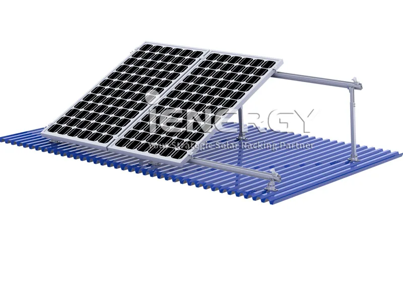 Adjustable Tilt Leg Solar Panel Tilt Brackets For Metal Roof Adjustable ...