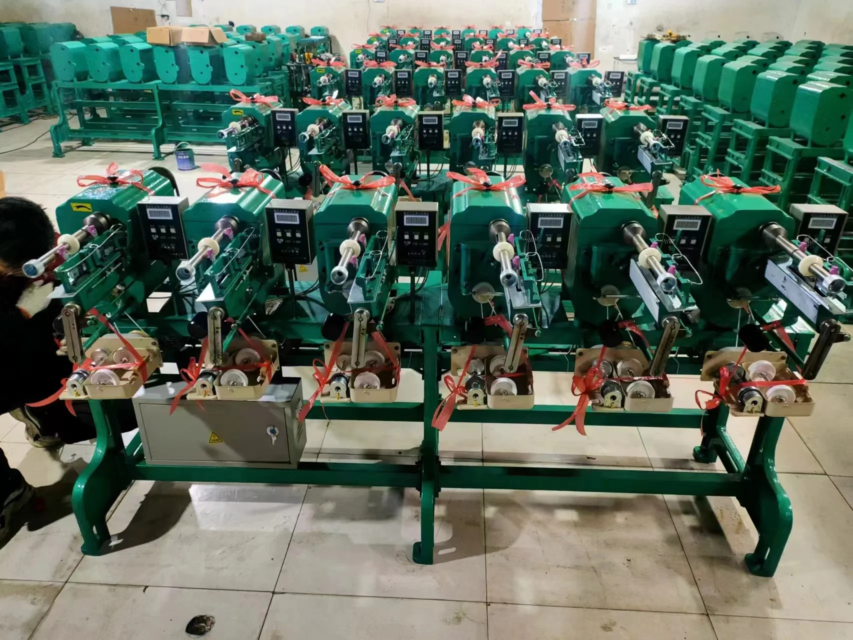 Semi Automatic Six Spindles Cone Bobbin Winding Machine| Alibaba.com