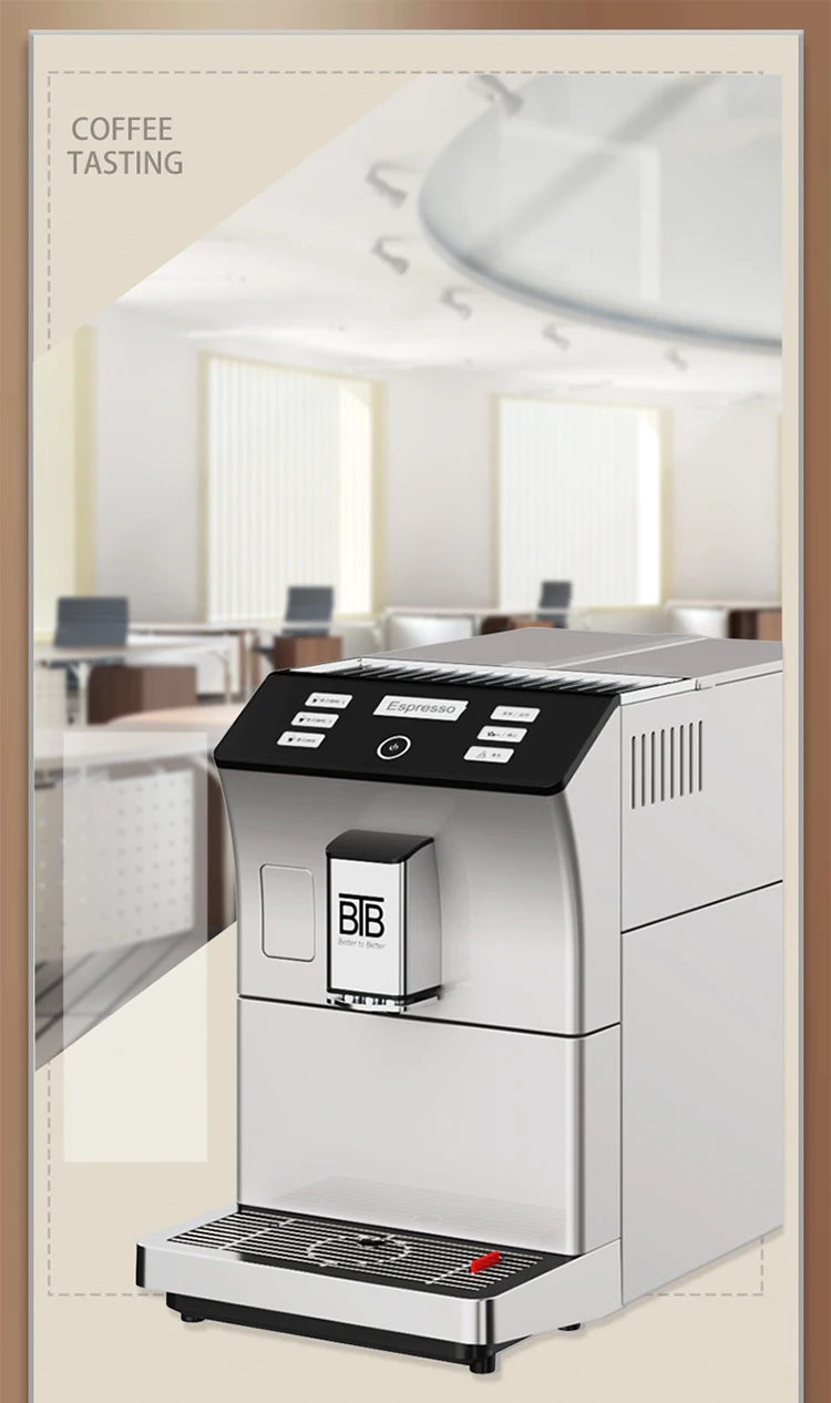 Btb-206 Single Serve Coffee Maker - Automatic Espresso Coffee Machine ...