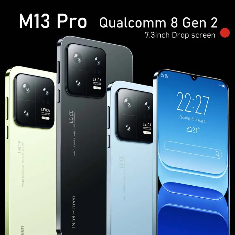 M13 Pro Smartphone Global - 6.5" Display, 2 Mp Front Camera, Dual Sim ...