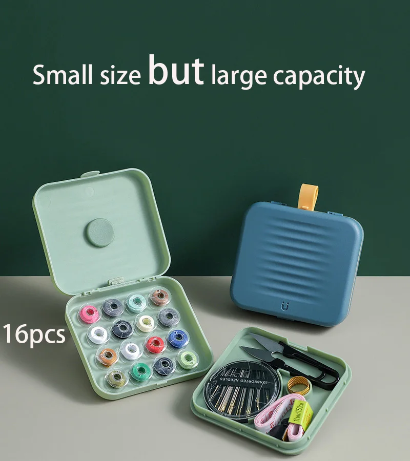 Sewing Kit Needle And Thread Box Sewing Tool Needle Set Storage Case ...