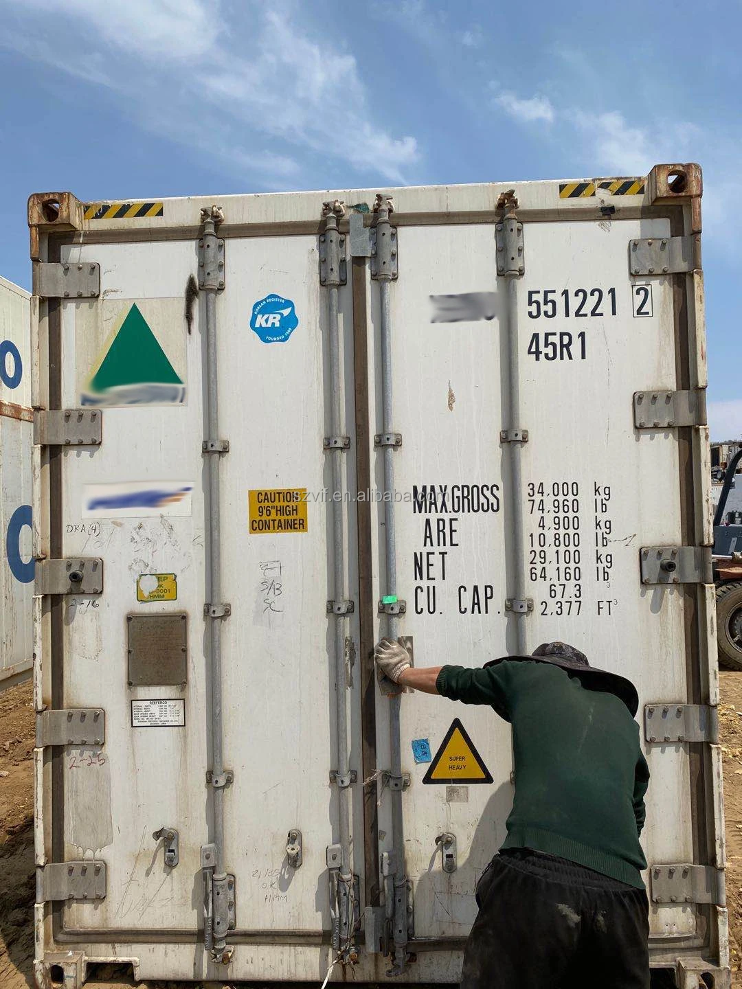 40HQ Reefer Containers - Efficient Refrigerated Transport