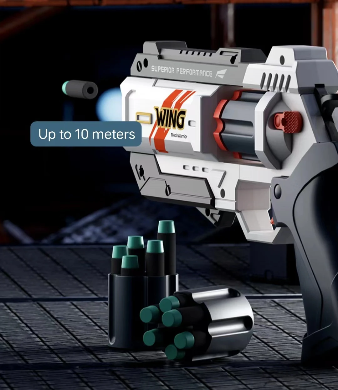 Blue Sniper Soft Bullet Toy Guns - Fun & Safe for Kids