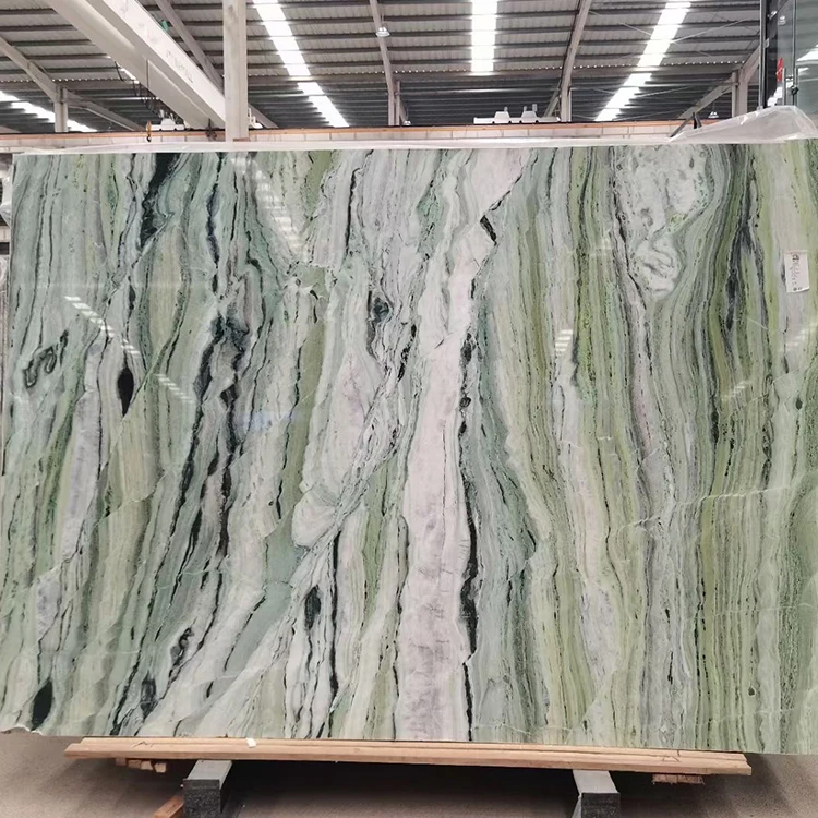 Alibaba.com: Shangri-la Verde Jade Marble Slab, polished green marble ...