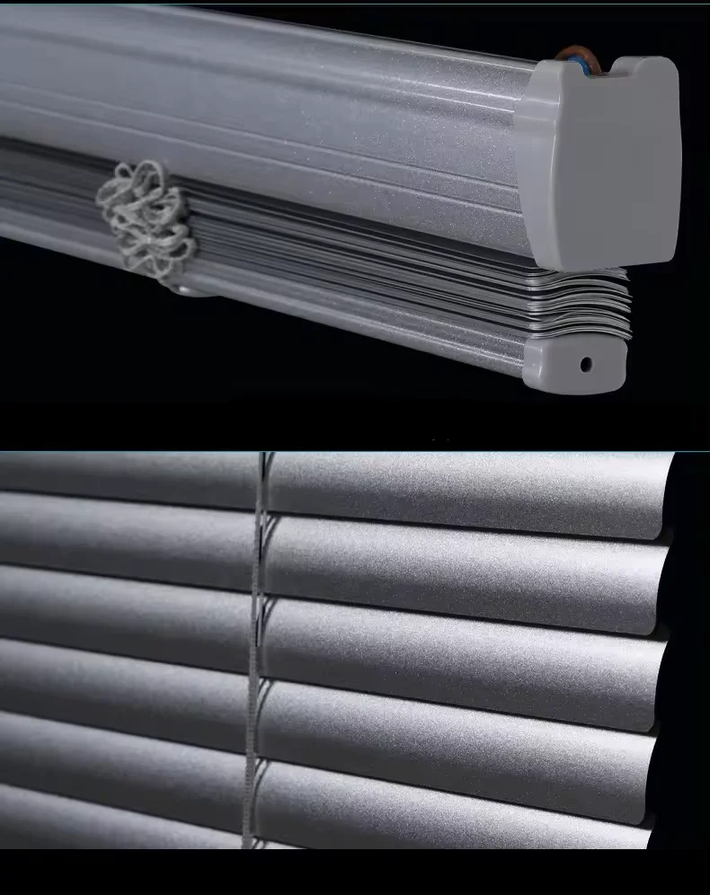Manual and Smart Aluminum Venetian Blinds Aluminium Window Blinds ...
