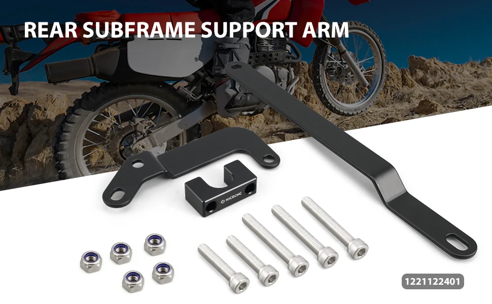 Strengthen Your Honda XR650L with Nicecnc Subframe Braces