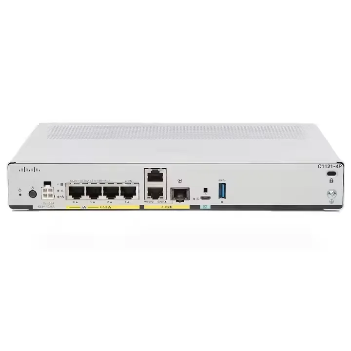 CISCO C1121-4P Router - 4 Ports Dual GE Wan Ethernet Router