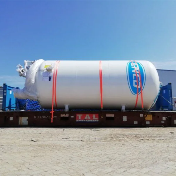 100m3 Low Temperature Tank Liquid Cryogenic Liquid LN2 LIN Storage Tank ...