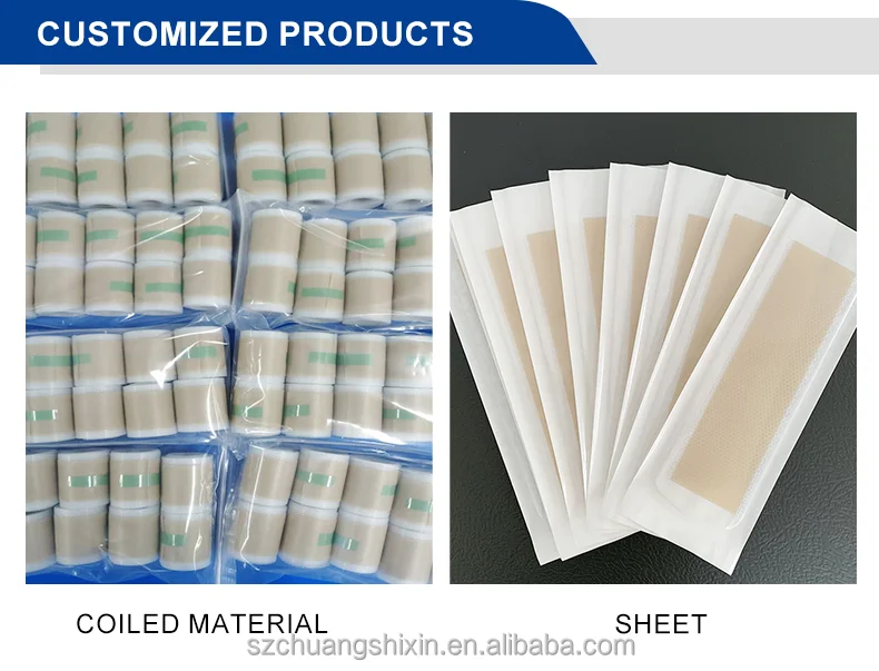 Medical Grade White Silicone Scar Dressing Skin Patch Tape ...