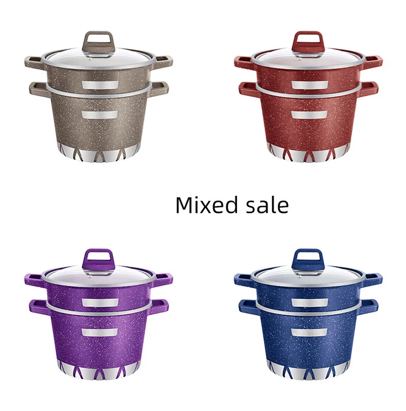 Modern Simple Multi-color AvailableAluminum Die-casting Non-stick ...