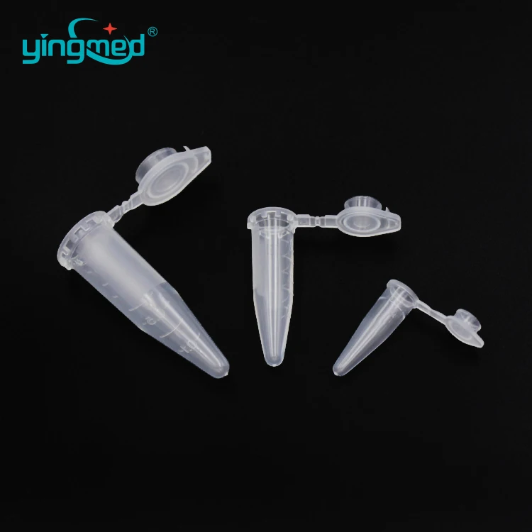 Laboratory Clear Plastic Microcentrifuge Conical Micro Centrifuge Tube ...